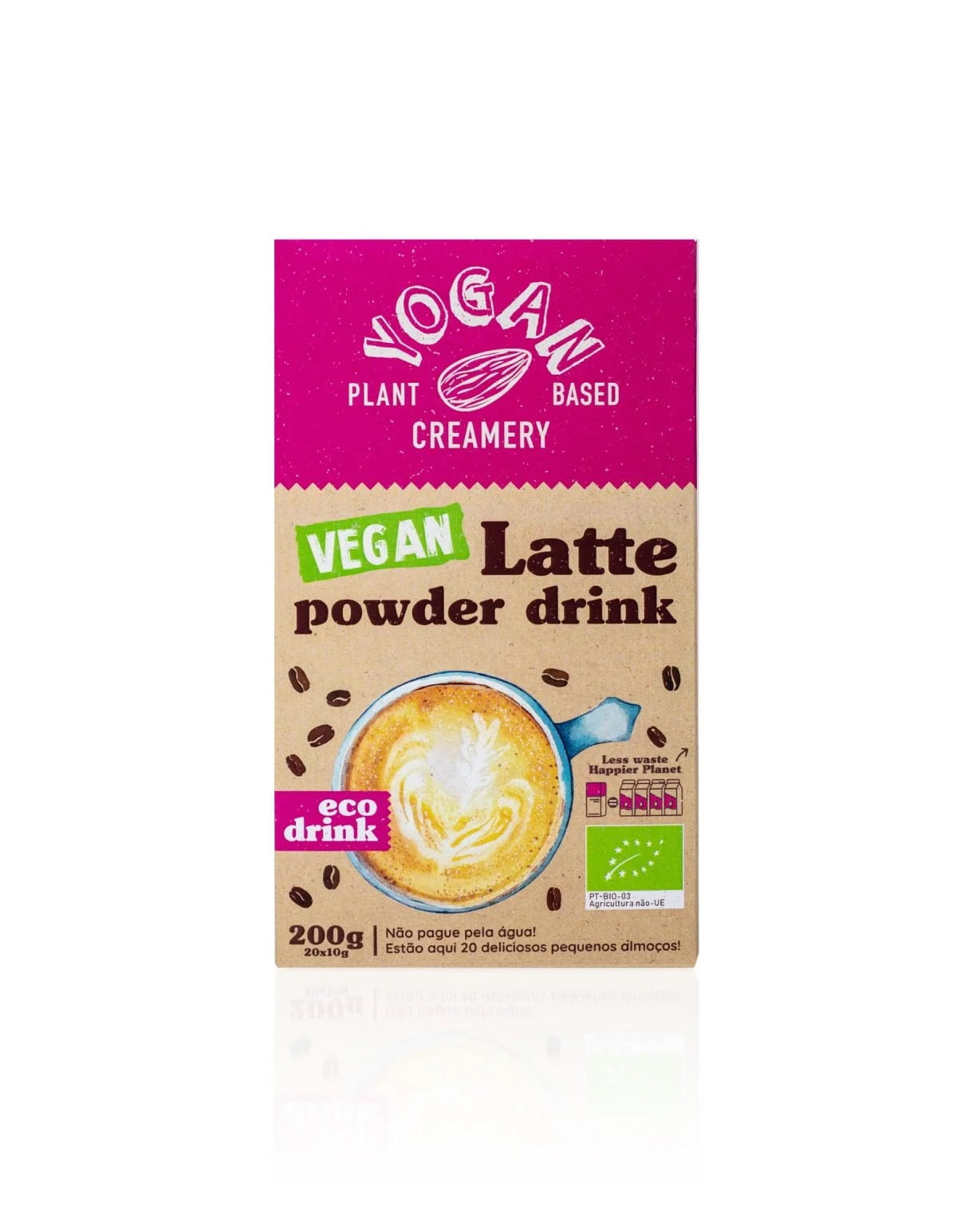 Latte – Bebida vegetal de aveia com café – Yogan Creamery
